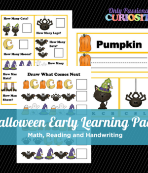 Fall Early Learning Pack - Only Passionate Curiosity