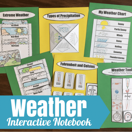 Weather Interactive Notebook - Only Passionate Curiosity