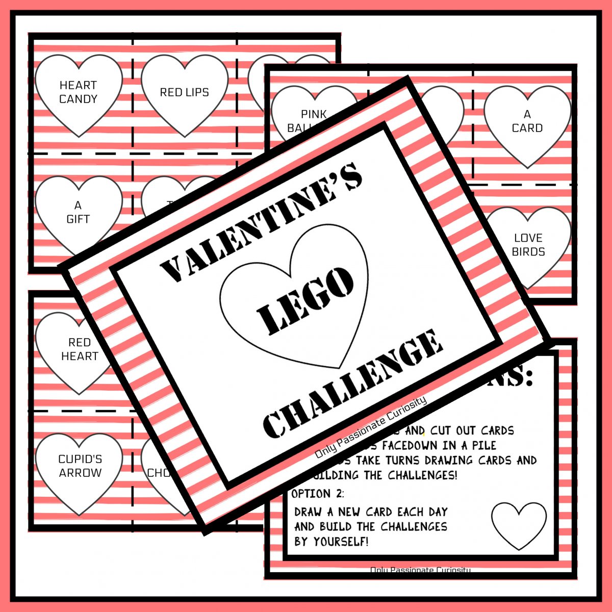 Valentine's Day Lego Challenge - Only Passionate Curiosity