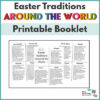 Printable Easter Traditions Around the World Booklet - Only Passionate ...