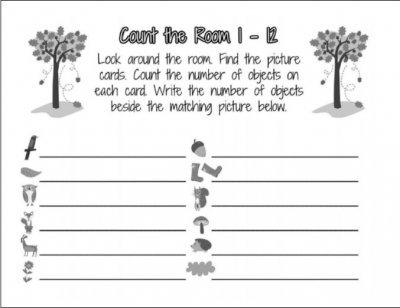 Fall! Read, Write, and Count the Room Literacy and Math Activities ...